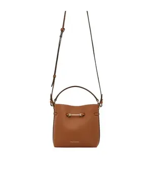 Strathberry Corda Bucket Mini - Chestnut