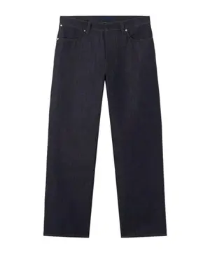 Stone Island Indigo Denim-raw Jeans - Black