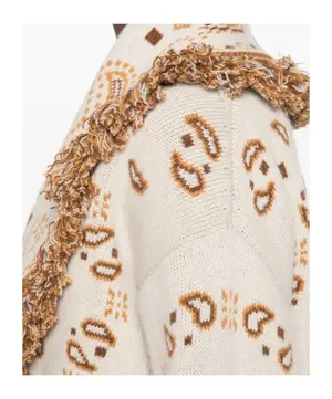 Alanui Paisley-pattern Fringed Jacket