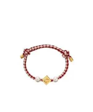 Casablanca Logo Bracelet - Red