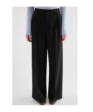 JIL SANDER Wool Gabardine Trousers