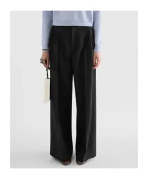 JIL SANDER Wool Gabardine Trousers