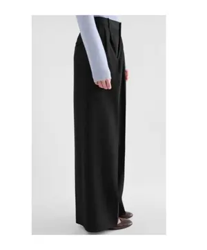 JIL SANDER Wool Gabardine Trousers