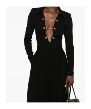 Elisabetta Franchi Long-sleeved Bodysuit