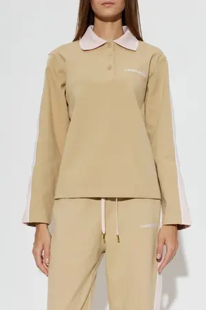 Casablanca Long-sleeve Polo Shirt