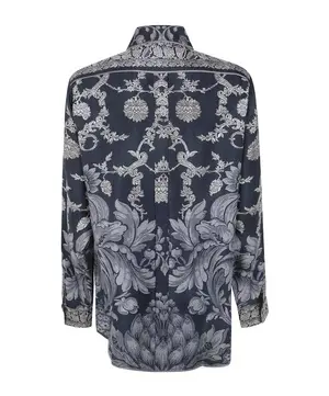 PIERRE-LOUIS MASCIA Printed Long Sleeve Shirt