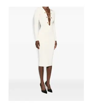 Elisabetta Franchi Long Sleeve Dress