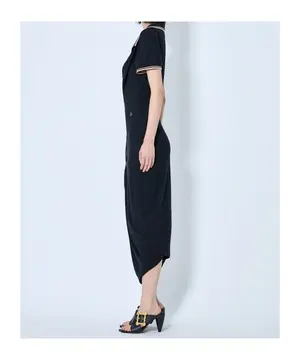 VIVIENNE WESTWOOD Ruched Short-sleeved Dress