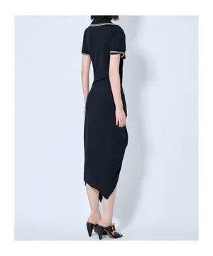 VIVIENNE WESTWOOD Ruched Short-sleeved Dress