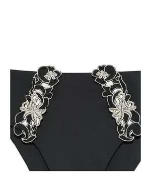 TWINSET Floral-embroidered Bikini Bottoms
