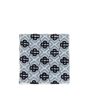 Casablanca Letter Pattern Scarf - Blue