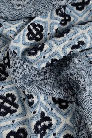 Casablanca Letter Pattern Scarf