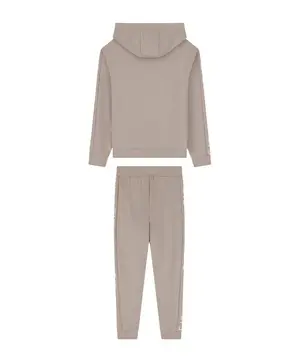 EA7 Cotton Tracksuit With Logo Tape - Grey