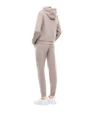 EA7 Cotton Tracksuit With Logo Tape - Grey