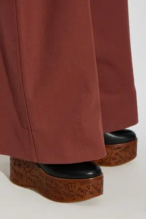 Chloé Maxime Platform Mules