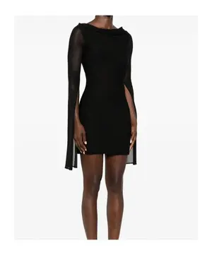 Cult Gaia Long-sleeved Mini Dress