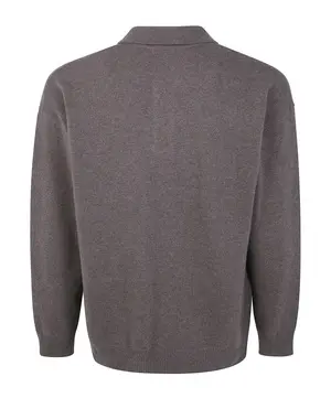 NUUR Long Sleeves Polo Shirt - Pigeon