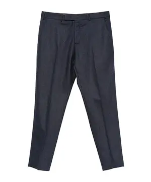 PT TORINO Casual Pants With Belt Loops - Navy Blue