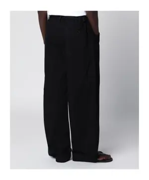 LEMAIRE Wide-leg Cotton Trousers