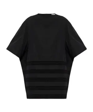 Alaïa Short Sleeve Dress - Black