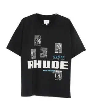 Rhude Crew Neck T-shirt - Black