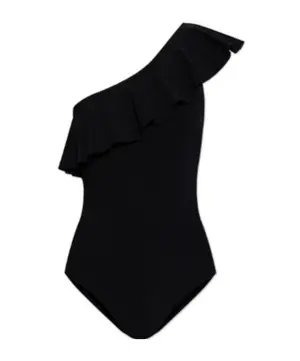 Isabel Marant Étoile One-shoulder One-piece Swimsuit - Black