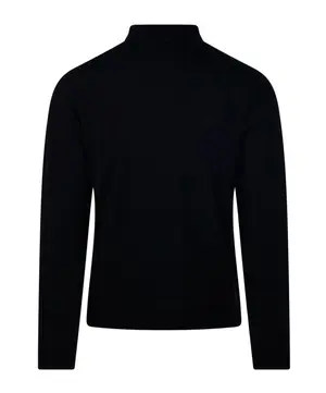 ROBERTO COLLINA Long-sleeve Knitted Polo Shirt