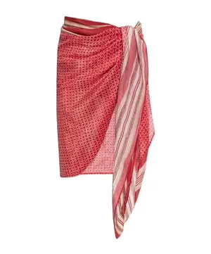Isabel Marant Étoile Striped Printed Beach Sarong