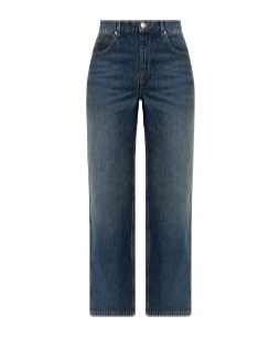 Isabel Marant Étoile Wide-leg Cropped Jeans - Blue