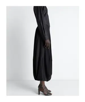 LEMAIRE Balloon Crepe Skirt