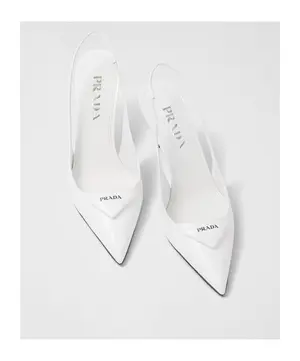 Prada Pointed-toe Slingback Pumps