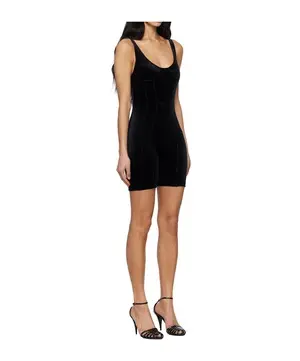 Vetements Stretch Velvet Bodysuit
