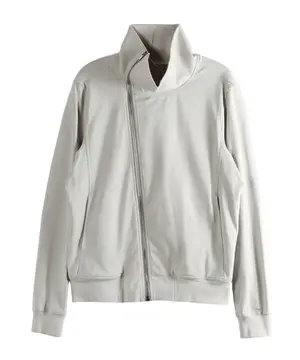 Rick Owens Long-sleeved Zip-up Jacket - Gray