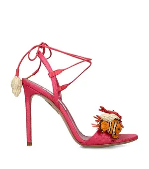 Aquazzura Raffia Sandals For Women
