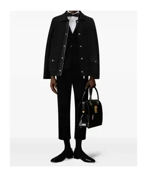 Thom Browne Zip-fastening Flap-pockets Shirt Jacket