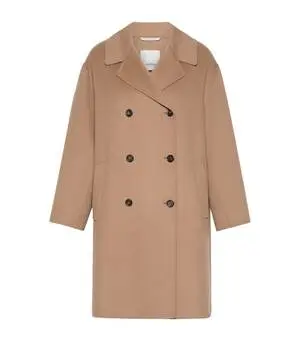 Max Mara Virgin Wool Double Breasted Coat