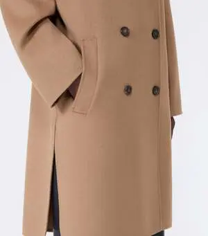 Max Mara Virgin Wool Double Breasted Coat