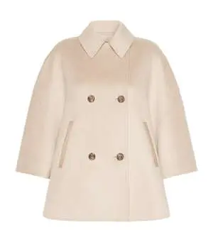 Max Mara Cashmere Double-breasted Cape