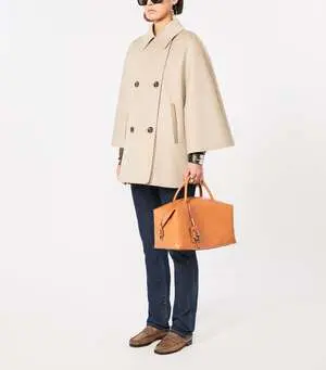 Max Mara Cashmere Double-breasted Cape