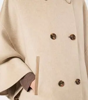 Max Mara Cashmere Double-breasted Cape