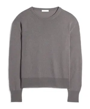 LEMAIRE Crew-neck Sweater - Wolf