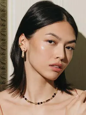 BRIONY RAYMOND Carousel & Diamond Necklace