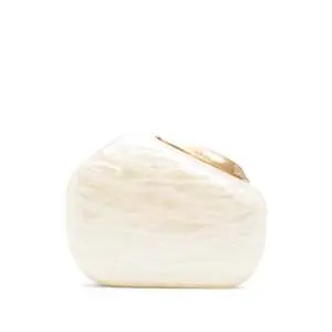 Cult Gaia Neutrals Clutch Bags - Cream