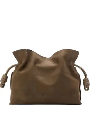 LOEWE LOEWE Flamenco Medium Nabuk Leather Clutch
