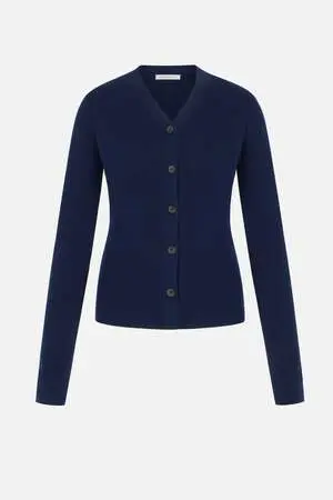 EMILIA WICKSTEAD Ash Cardigan In Merino Wool