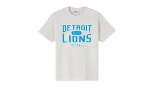 OVO X Nfl Detroit Lions T-shirt - Gray