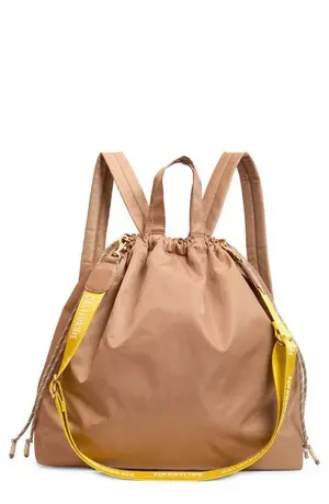 Clare V. Sac Tout Convertible Backpack - Latte