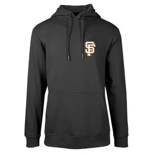 LEVELWEAR San Francisco Giants Podium Vintage Pullover Hoodie - Black