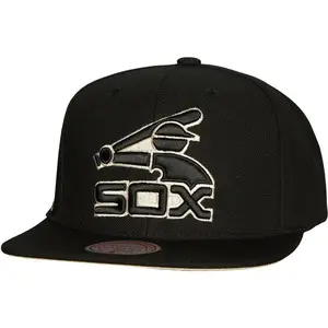 Mitchell & Ness Chicago White Sox Cooperstown Collection True Classics Snapback Hat - Black