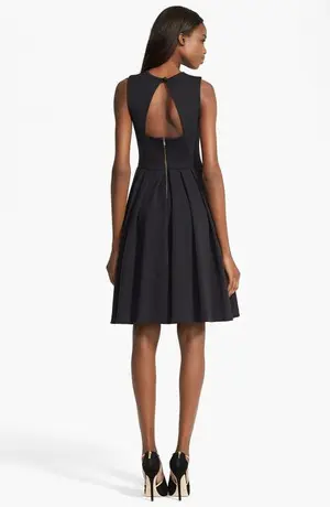 Tracy Reese Pleated Fit & Flare Dress